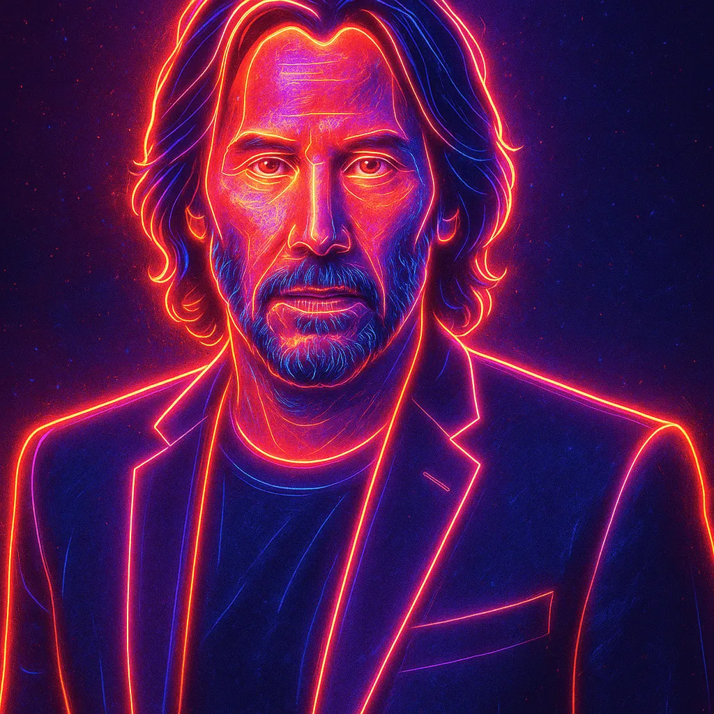 Neon/Glow Art - You are a Neon/Glow Character - PicShift AI